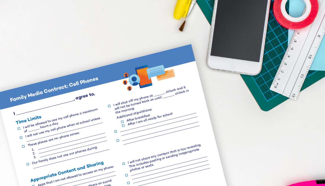 Family Media Agreement Printables For Your Electronics - Panda Security