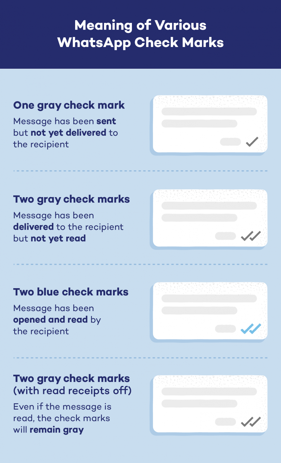 Understanding Different WhatsApp Check Marks