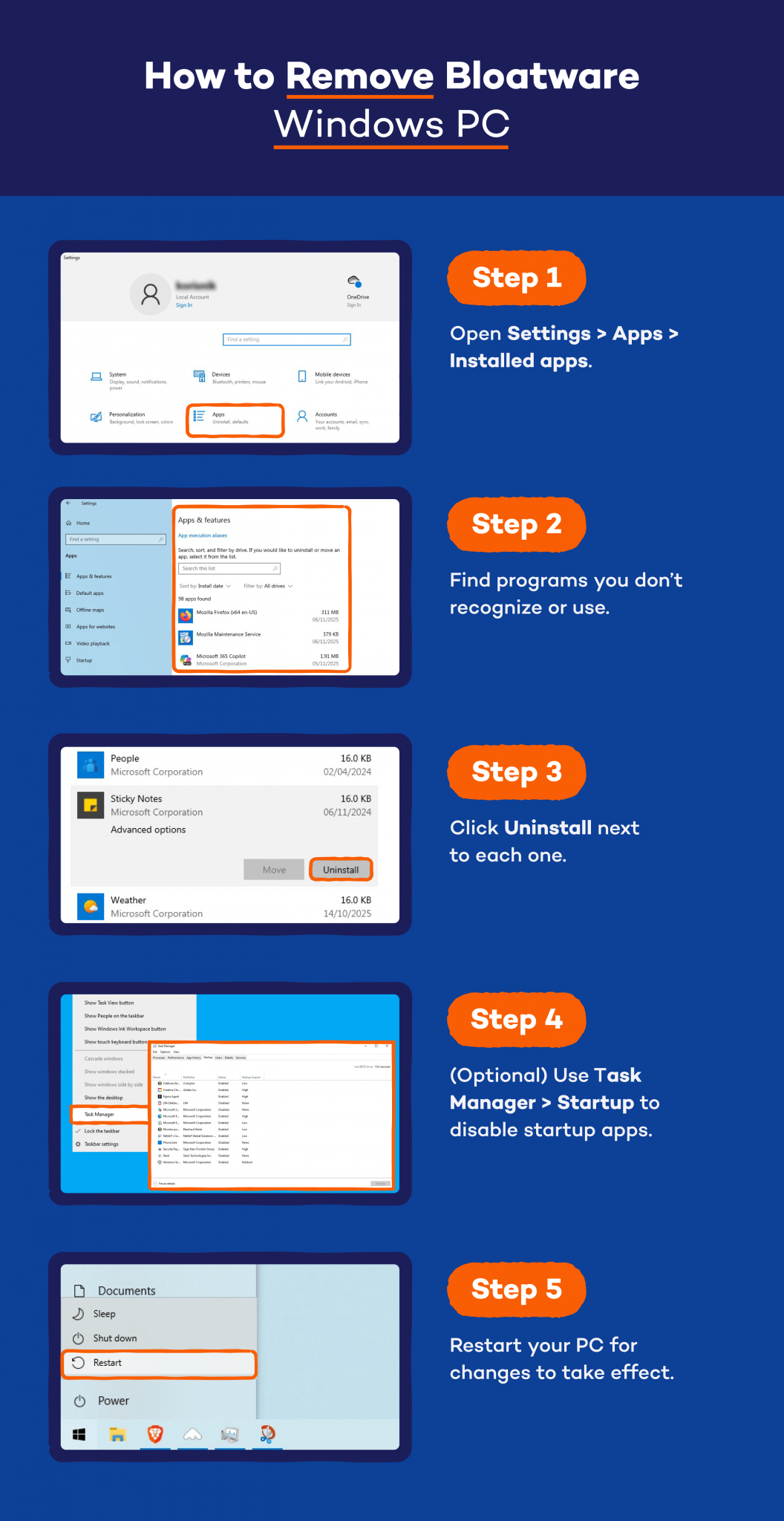What Is Bloatware? + How to Remove It — Panda Security